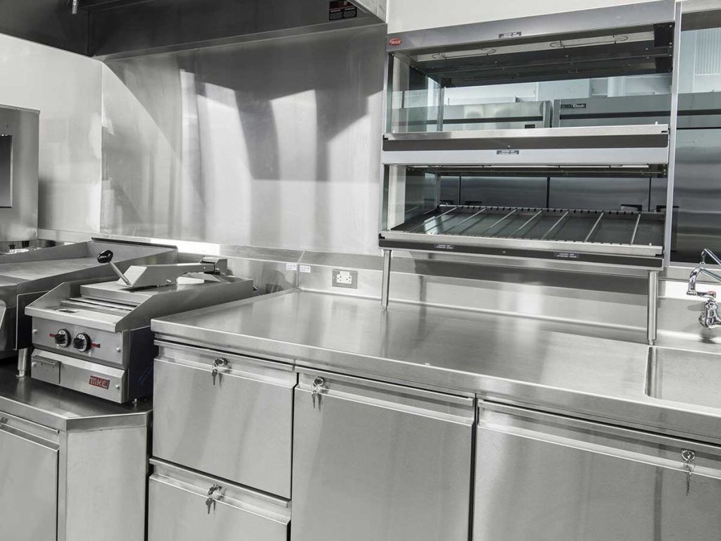 Stainless Commercial Kitchen - Heavy Metal Kitchens